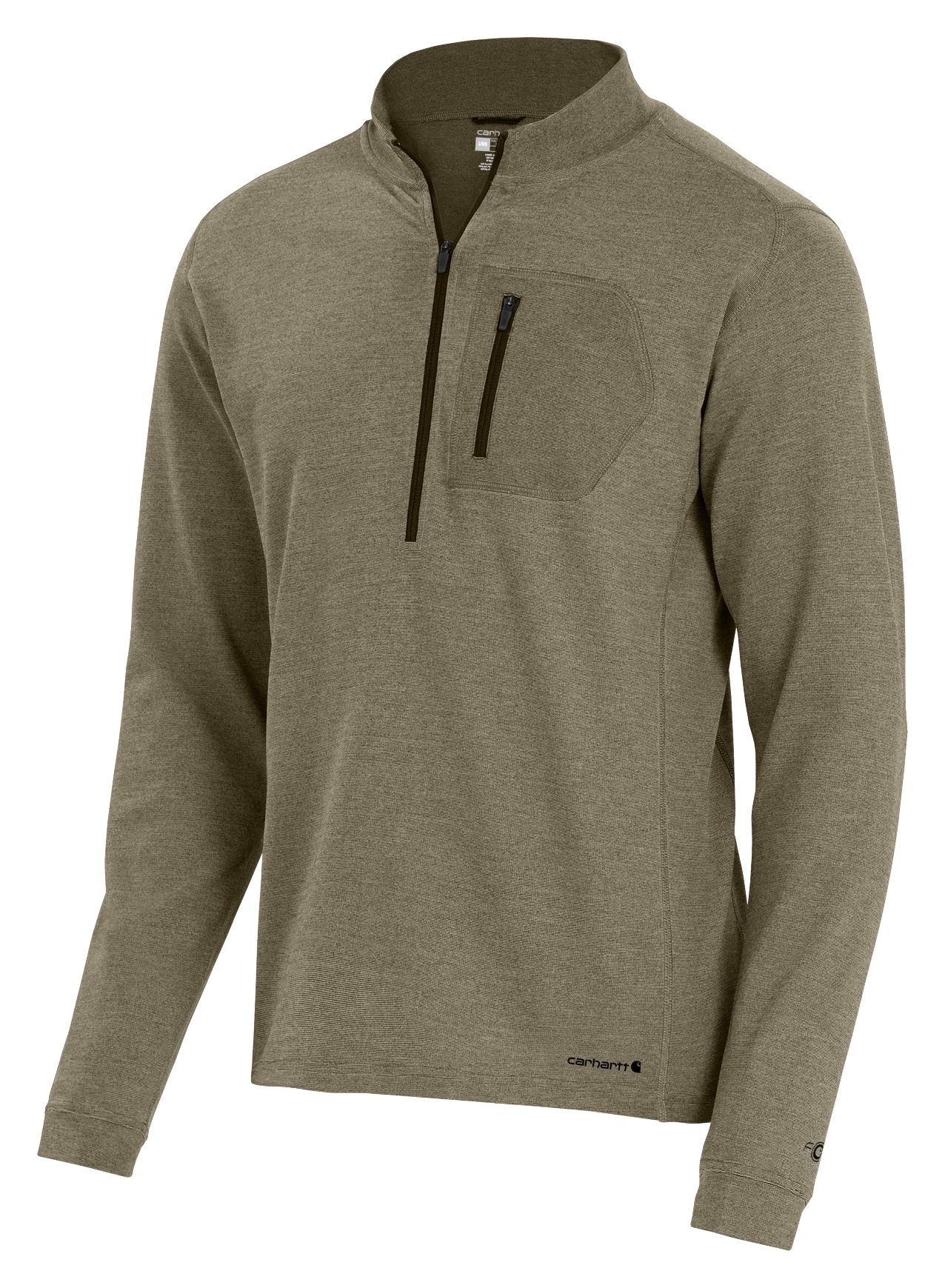 Carhartt Force Heavyweight Base Layer Long-Sleeve Quarter-Zip for Men ...